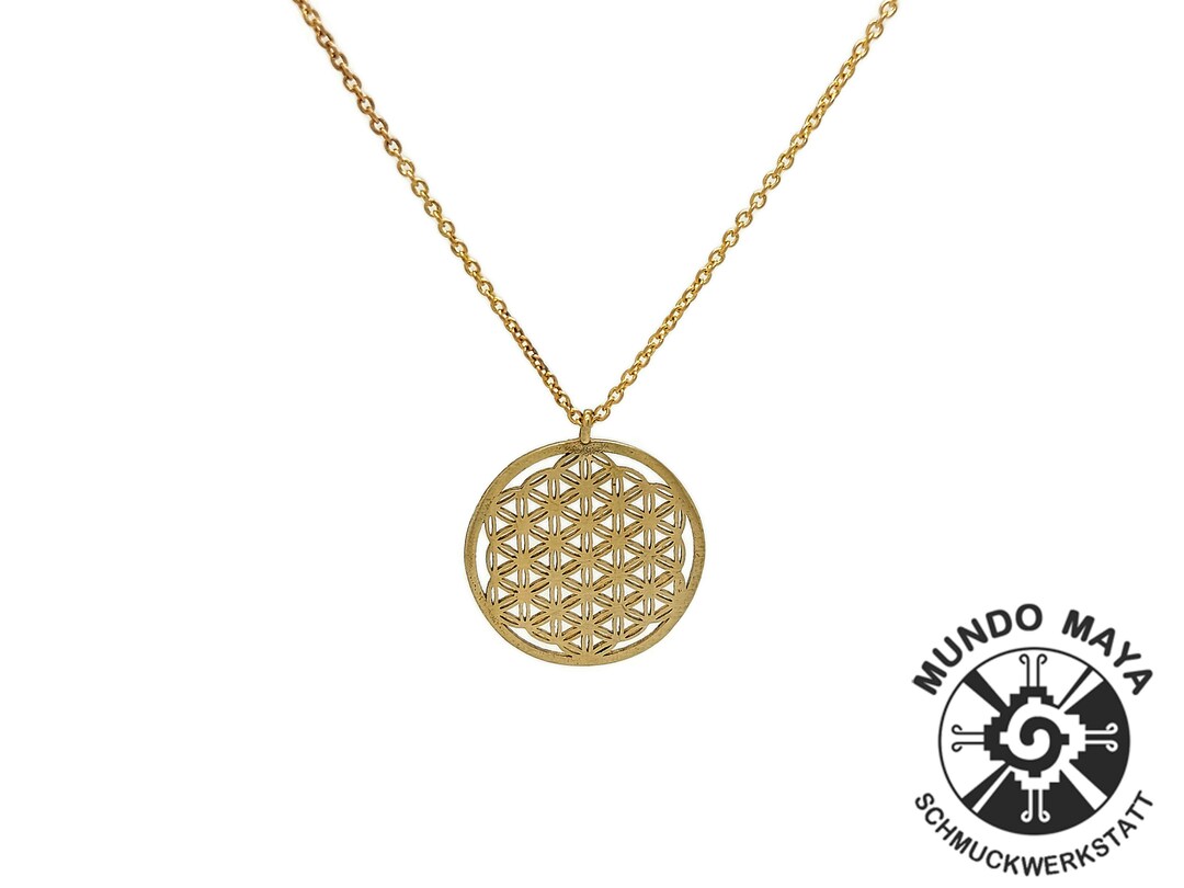 Handmade Minimalist Chain Pendant Made of Brass / Brass Chain - Etsy