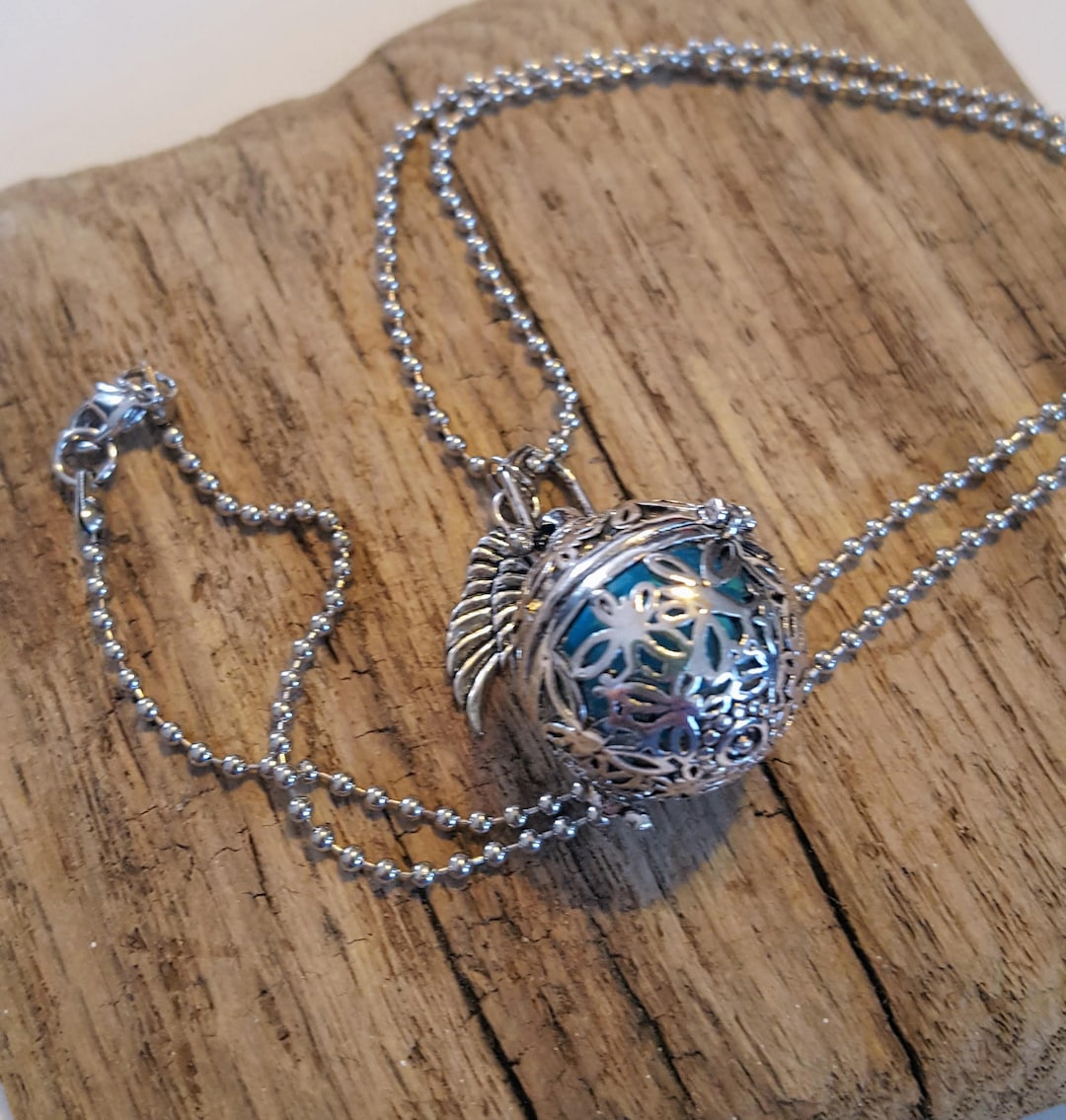 Angel Caller Pendant Blue Economy - Etsy