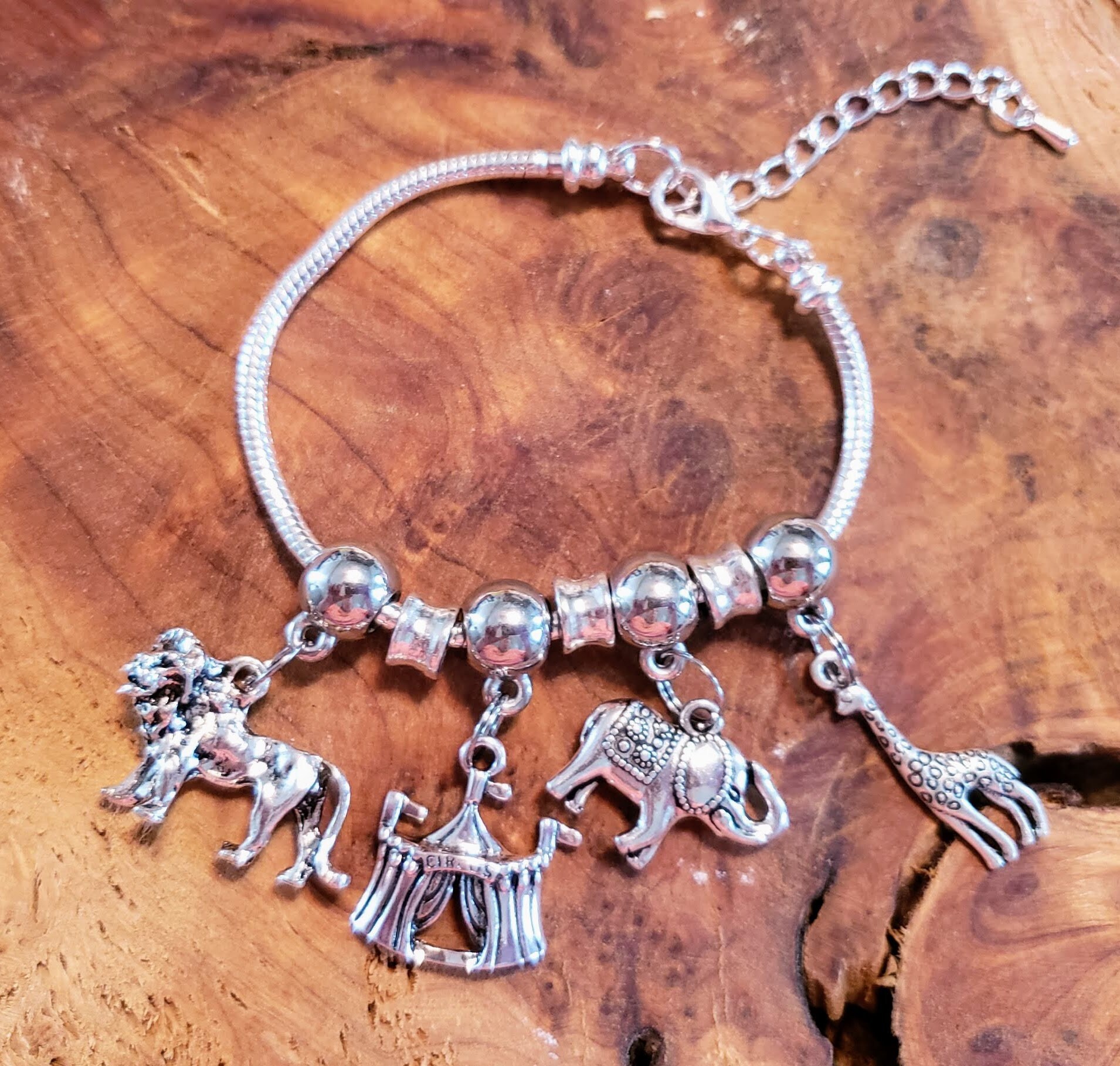 European Style Charm Bracelet, 2 Sizes, Adult and Child - Etsy
