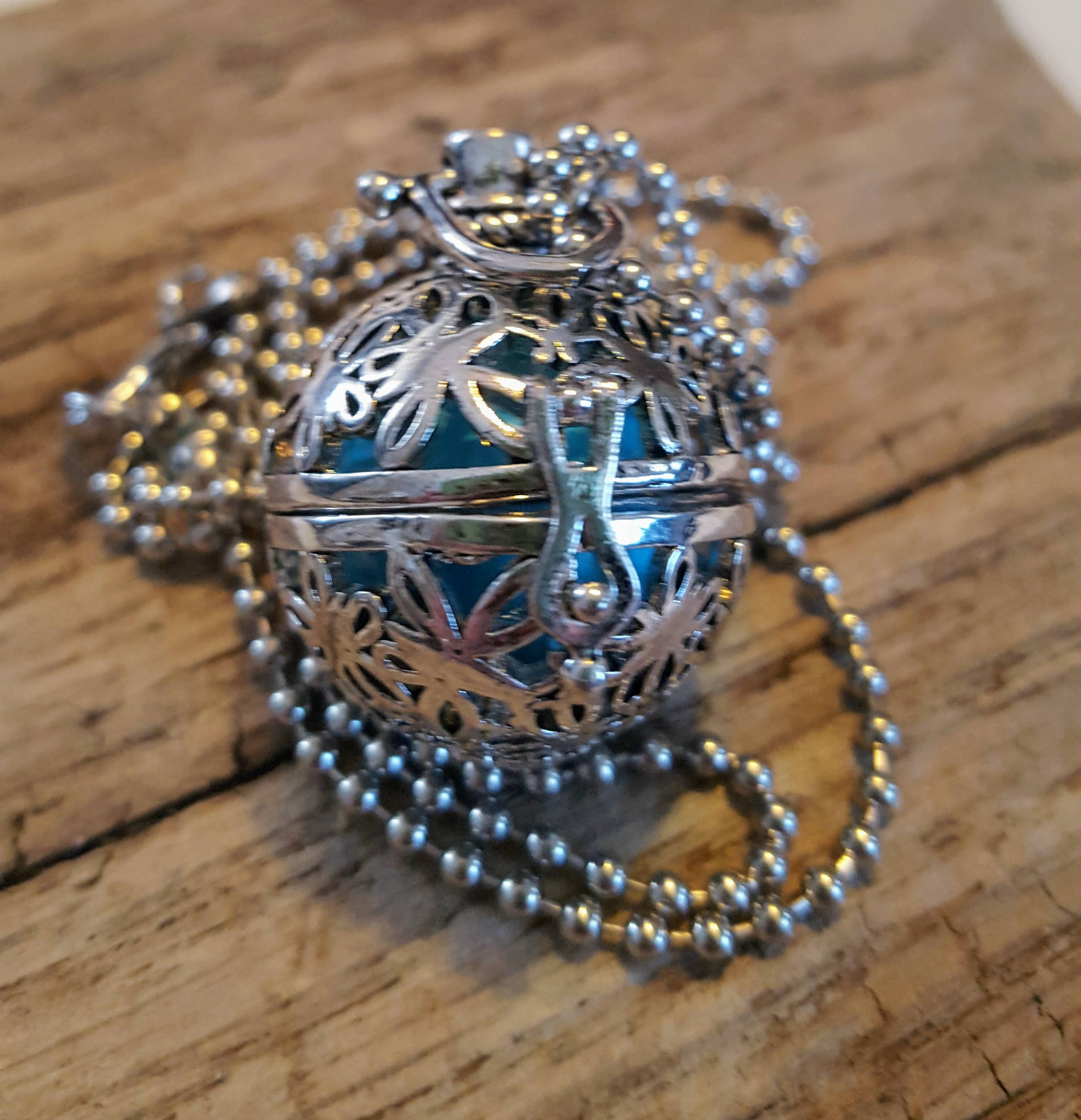 Angel Caller Pendant Blue Economy | Etsy