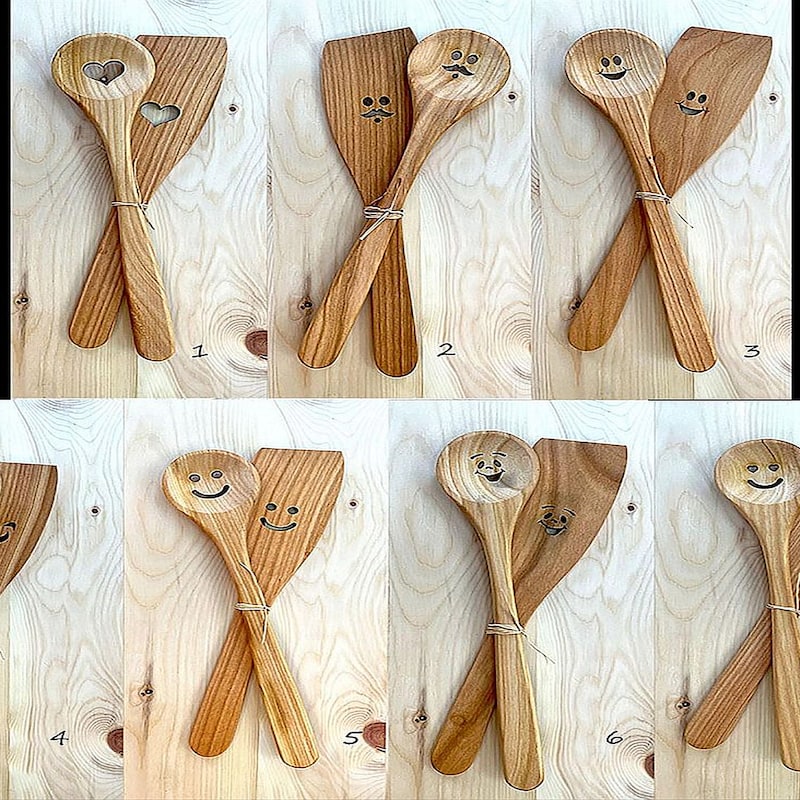 Wooden Spoon Cooking Set - Etsy