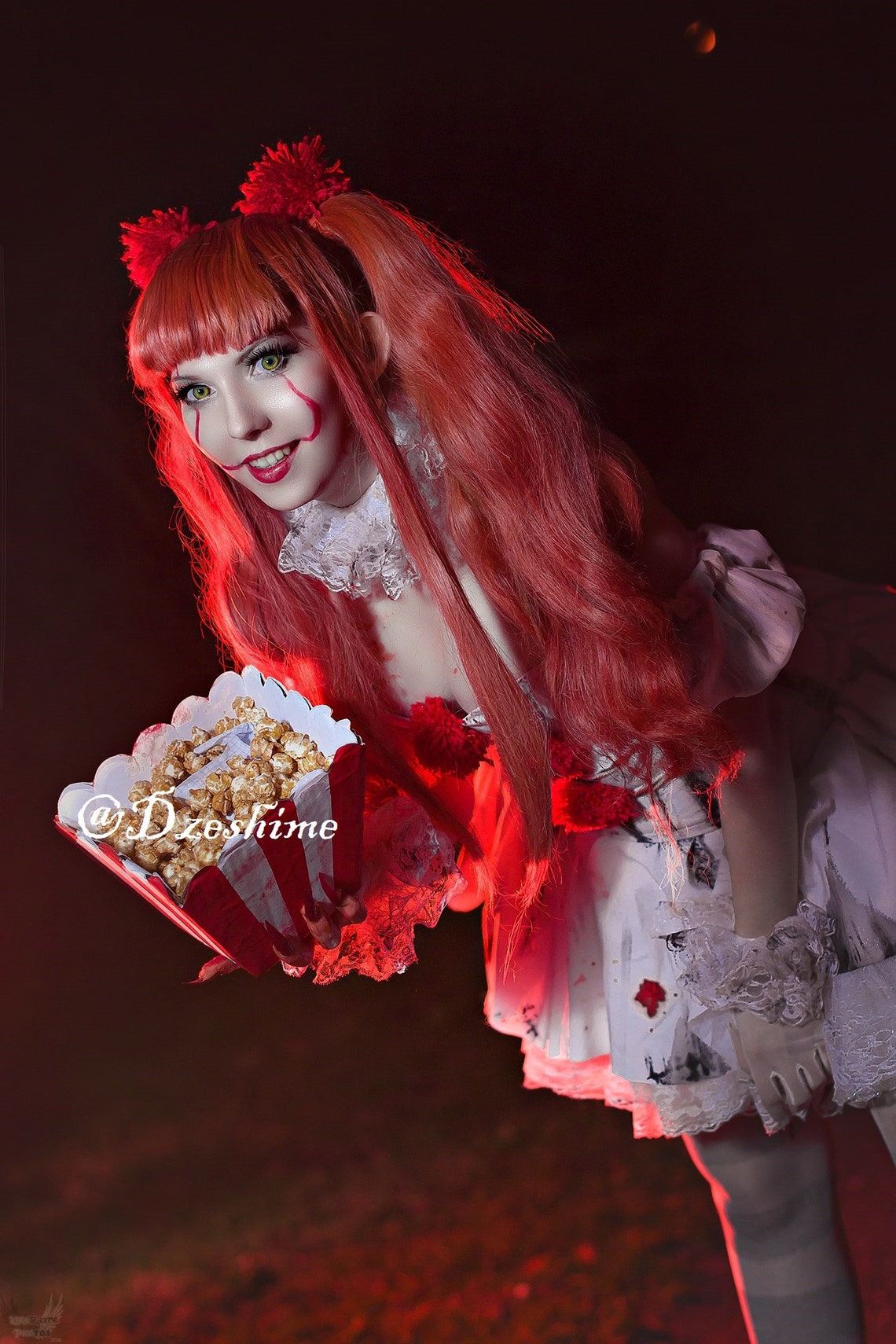 Sexy Girl Pennywise Clown It 2017 Cosplay Dress Female Clown Etsy