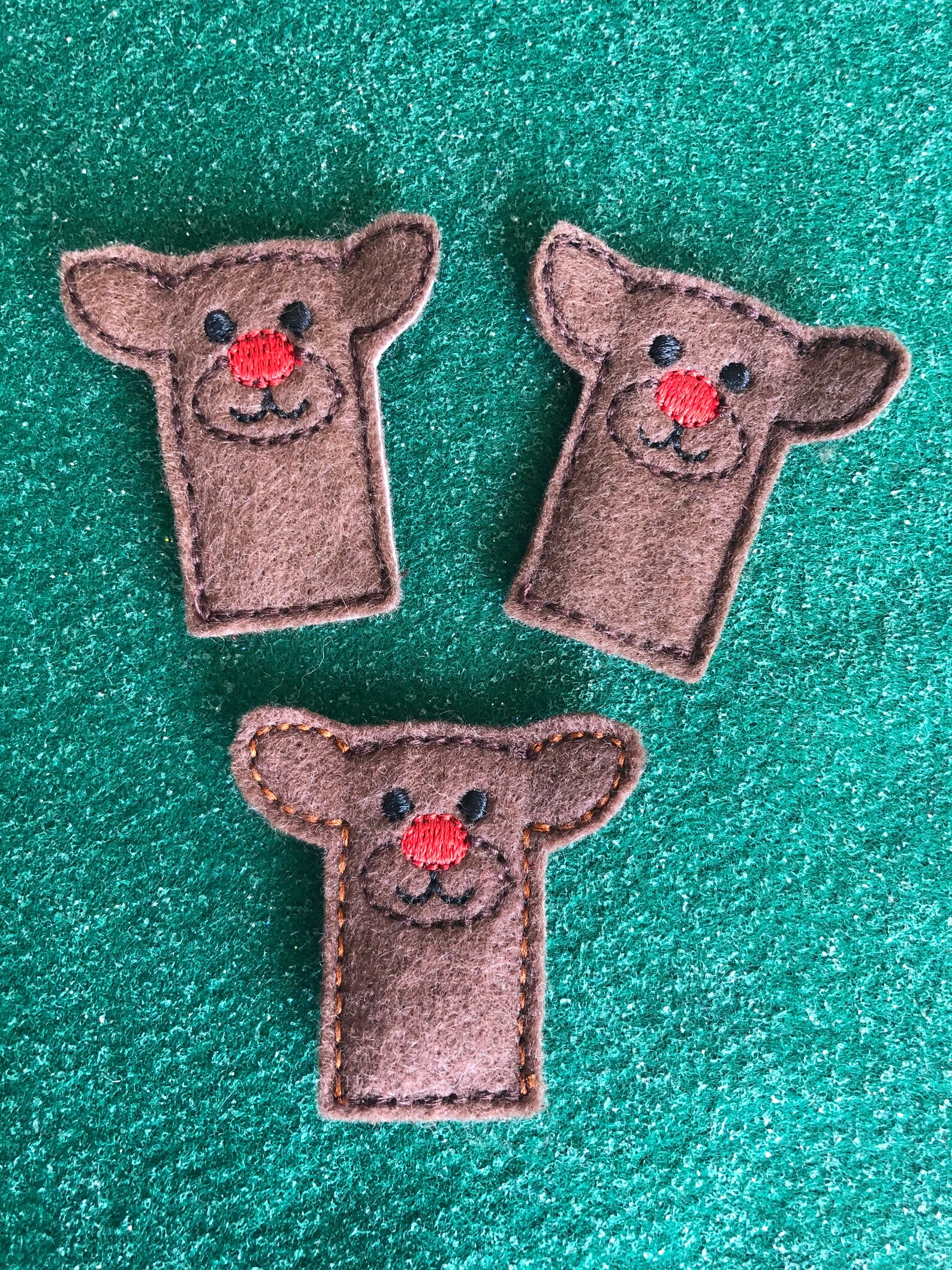 Cute Little Reindeer Candy Cane Holders! Your Choice Boy/girl and Color ...