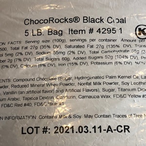 Chocolate Candy Coal Even the Naughty Deserve Something Nice Great ...