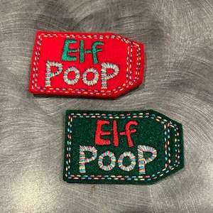 Elf Poop Tags! Humerous Christmas Stocking Stuffer or Party Favor! Add ...