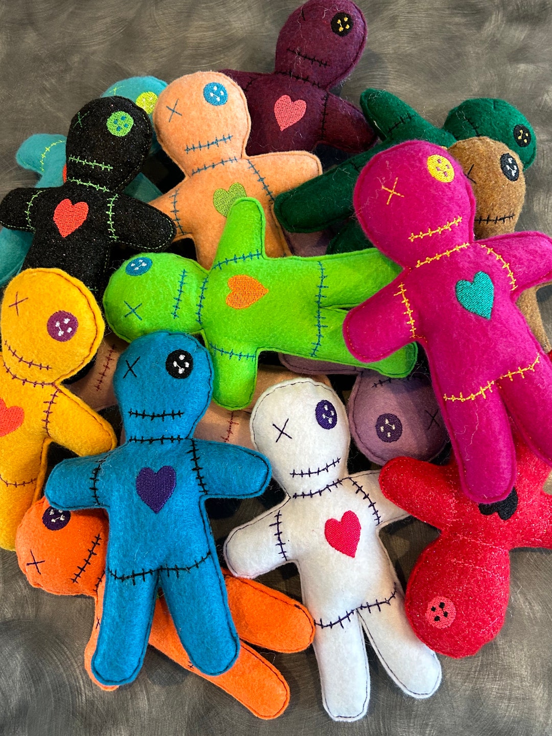Large Good Juju Voodoo Doll With Positivity Pins - Etsy