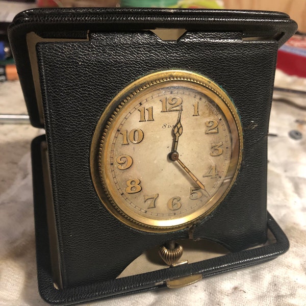 Vintage Travel Clock - Etsy