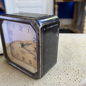 Rare Vintage Lux Electric Table Clock - Works Perfectly - SERVICED - Etsy
