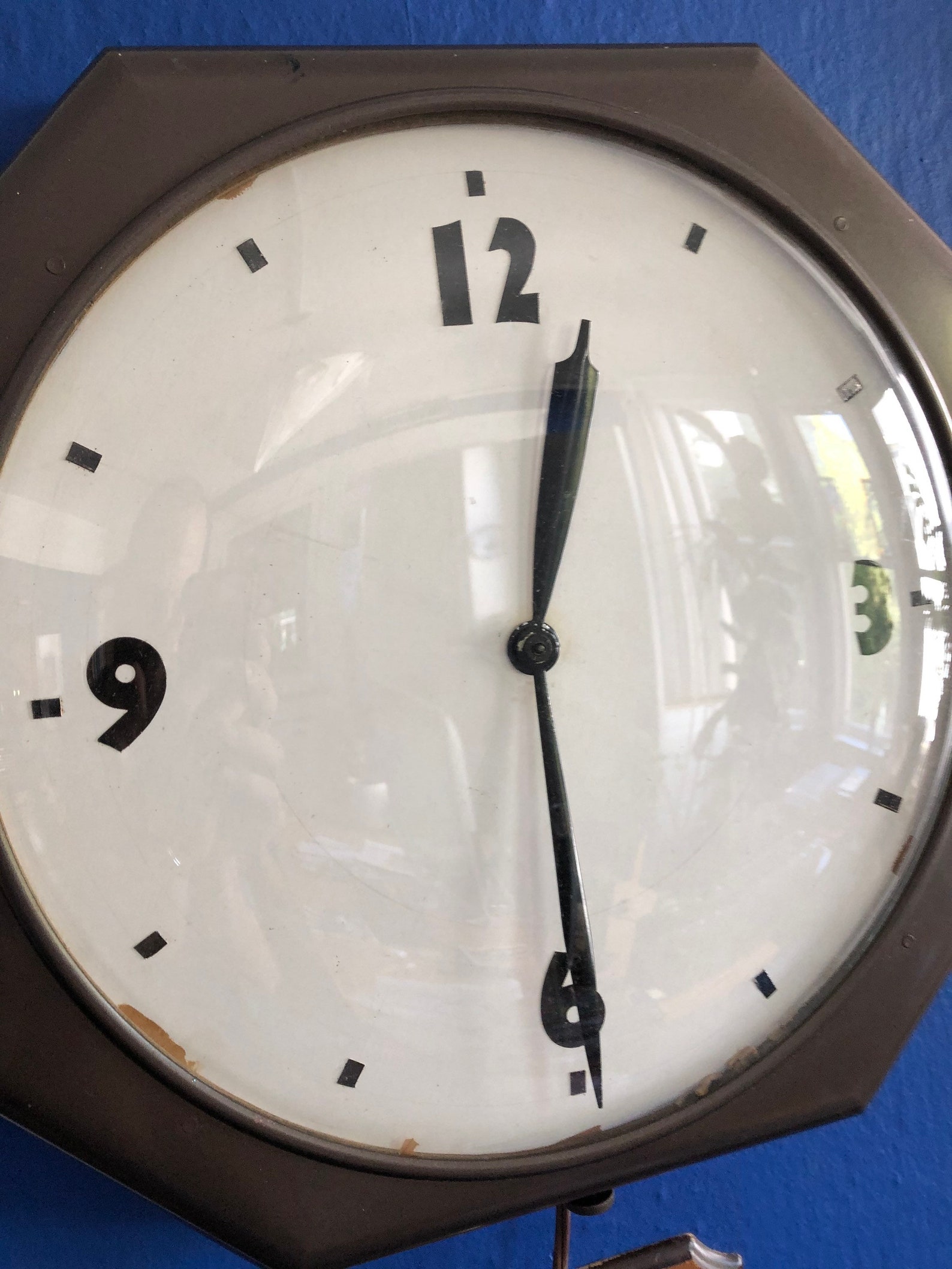 Telechron Octagonal Wall Clock Dorky and Confident | Etsy