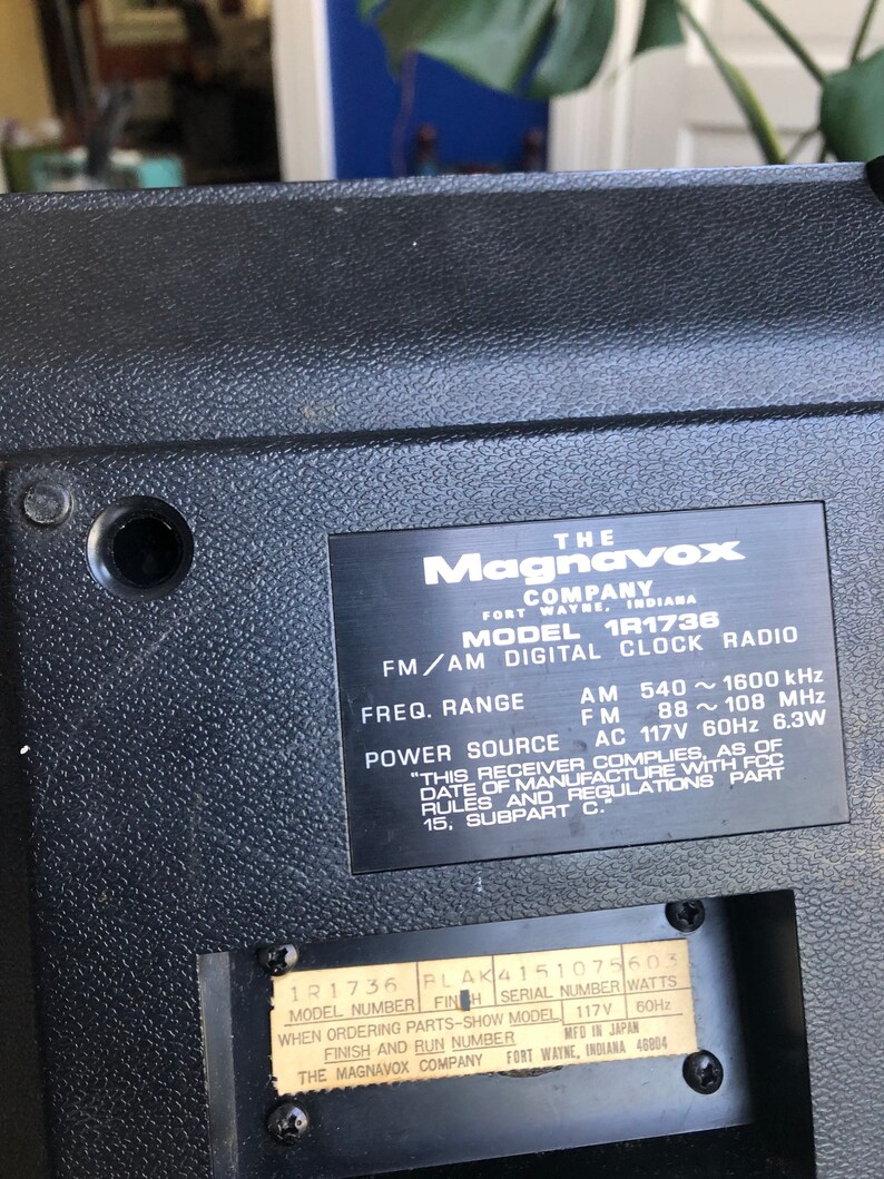 Rare Vintage Magnavox Flip Clock Everything Works Perfectly - Etsy