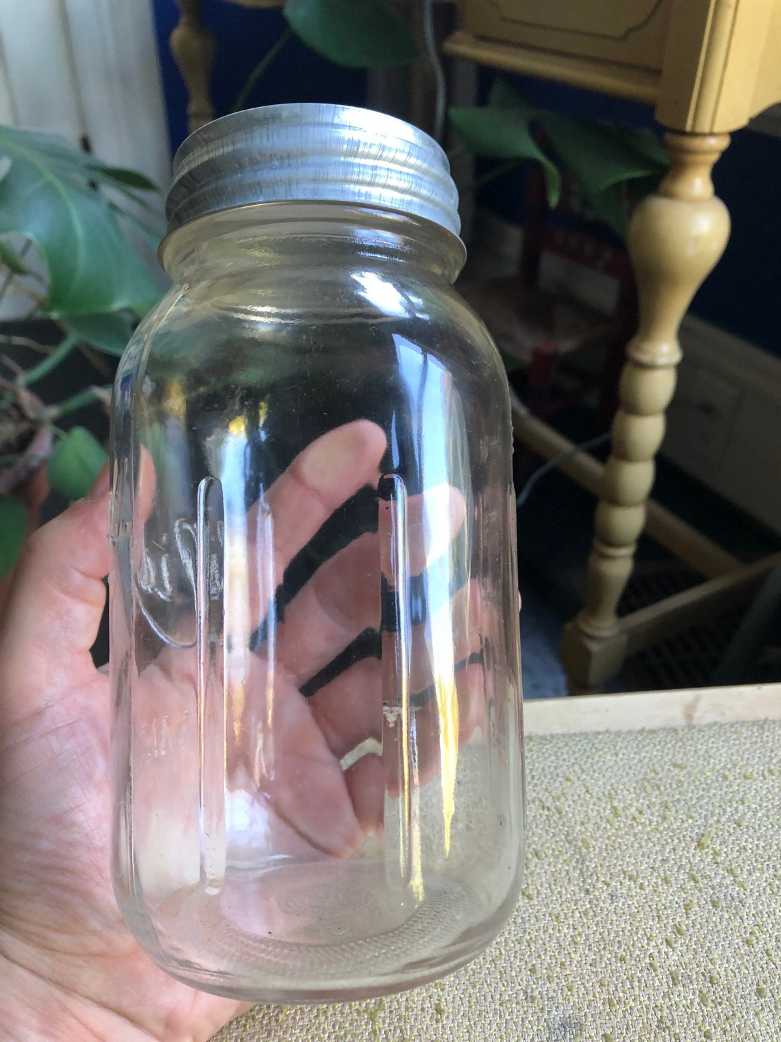 Rare Vintage Midland Fruit Canning Mason Jar Excellent | Etsy