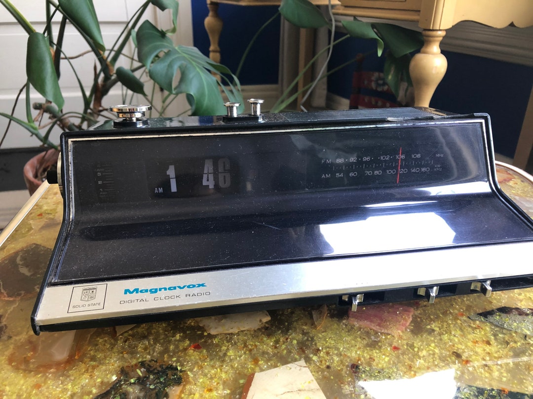 Rare Vintage Magnavox Flip Clock Everything Works Perfectly - Etsy