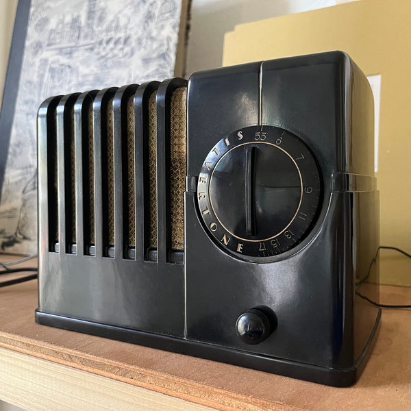 Silvertone Radio - Etsy