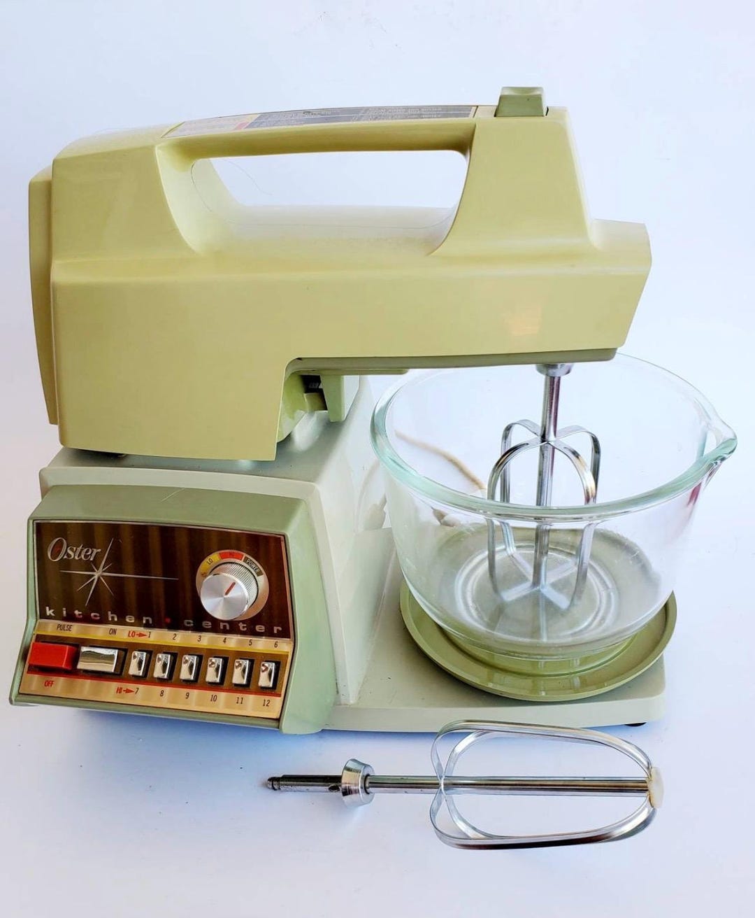 Vintage Imperial Oster Mixer Regency 10 Speed Kitchen Center Mixer With ...