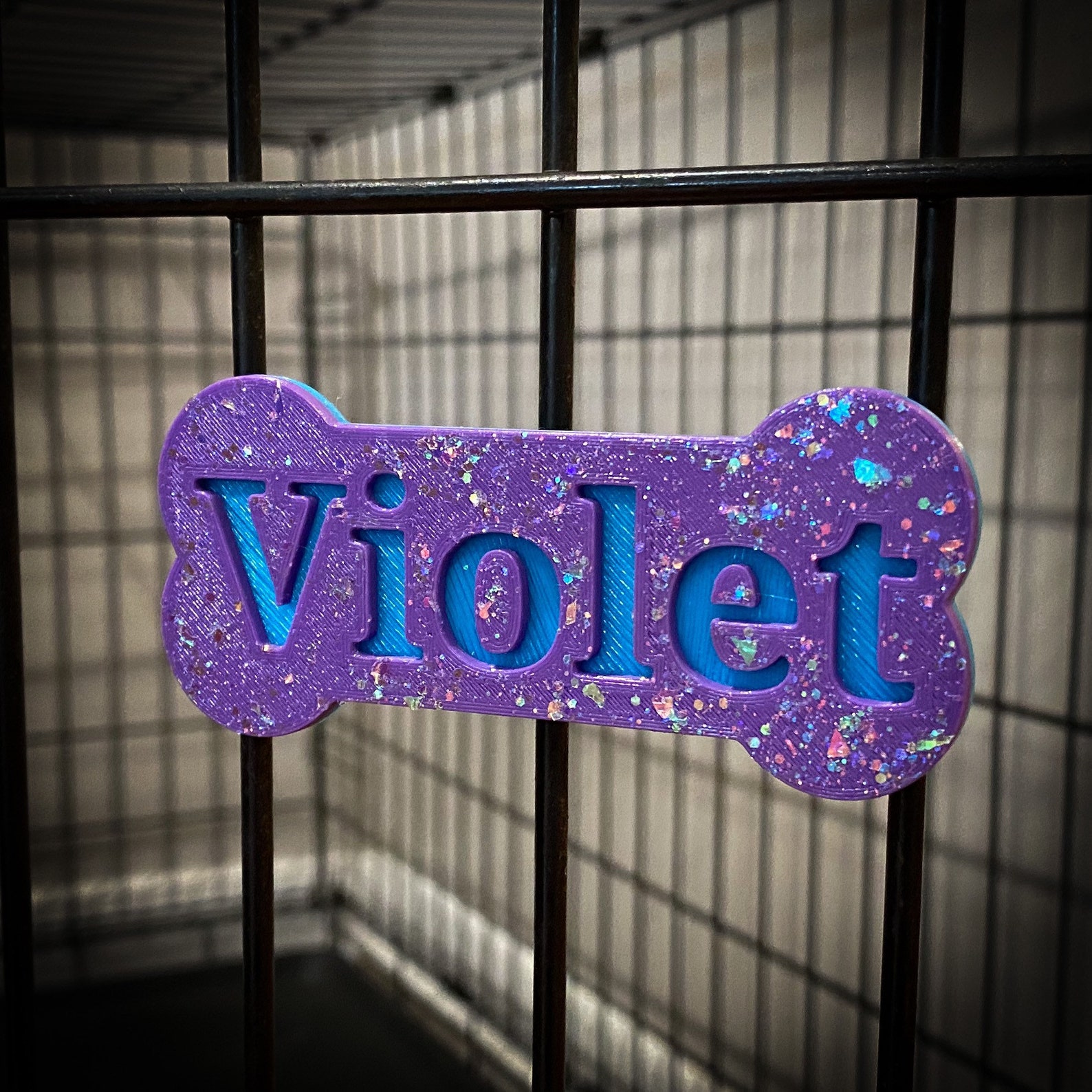 SMALL Personalized Kennel Name Plate | Etsy