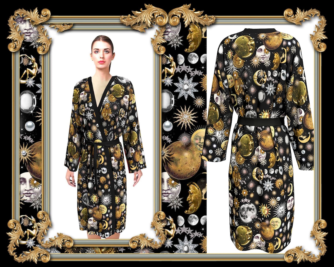 Celestial Bath Robe/ House Robe - Etsy