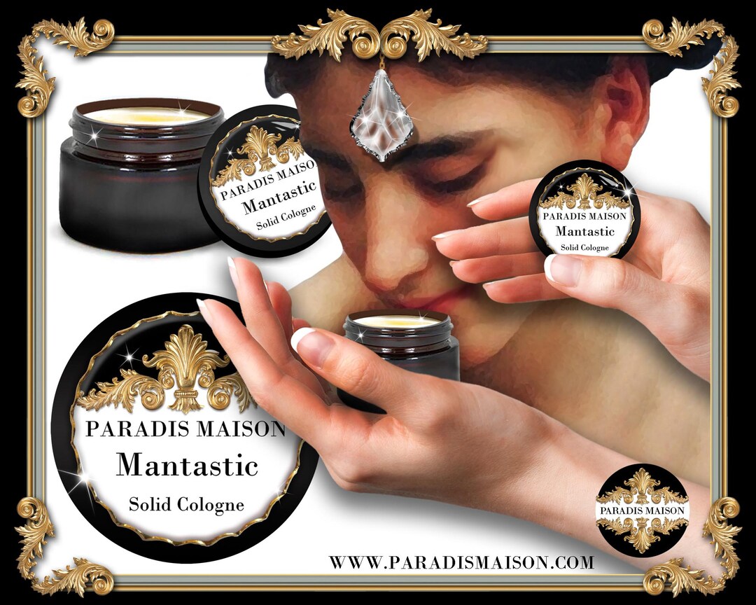 Mantastic Solid Perfume: Men's Travel Cologne, Organic Jojoba - Etsy ...