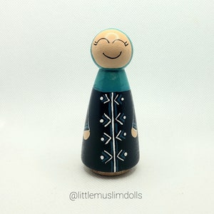 Muslim Peg Doll Abaya Hijab Niqab Arabic Eid Ramadan Muslimah Islam ...