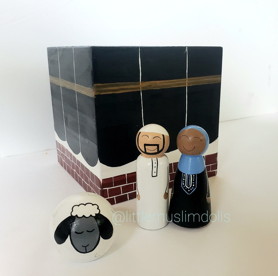 Kaba Playset Ka'ba Model Kabah Hajj Makkah Madinah Islam Umrah 'umrah ...