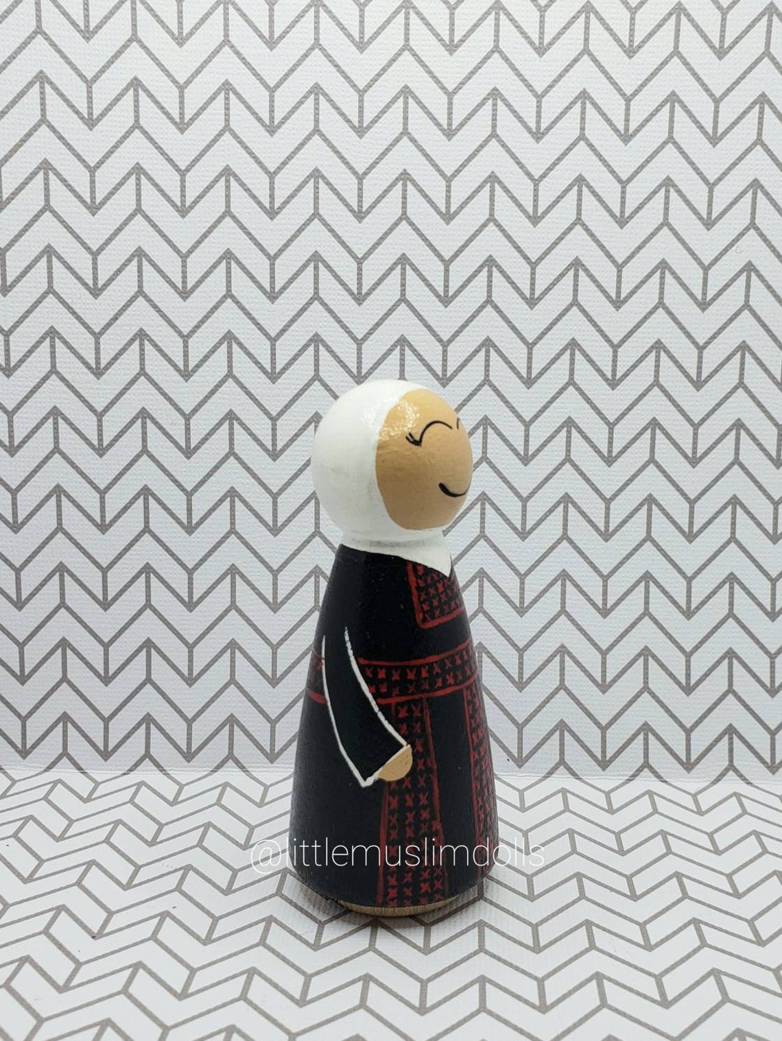 Palestine Dolls Muslim Peg Doll Jordan Syria Iraq Lebanon | Etsy