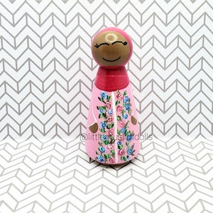 Muslim Peg Doll Abaya Hijab Niqab Arabic Eid Ramadan Muslimah Islam ...