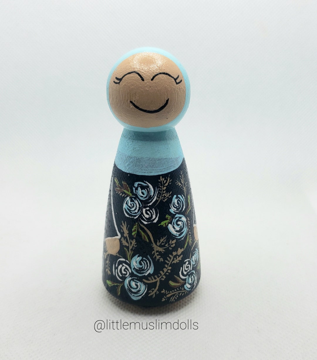 Muslim Peg Doll Abaya Hijab Niqab Arabic Eid Ramadan Muslimah Islam ...