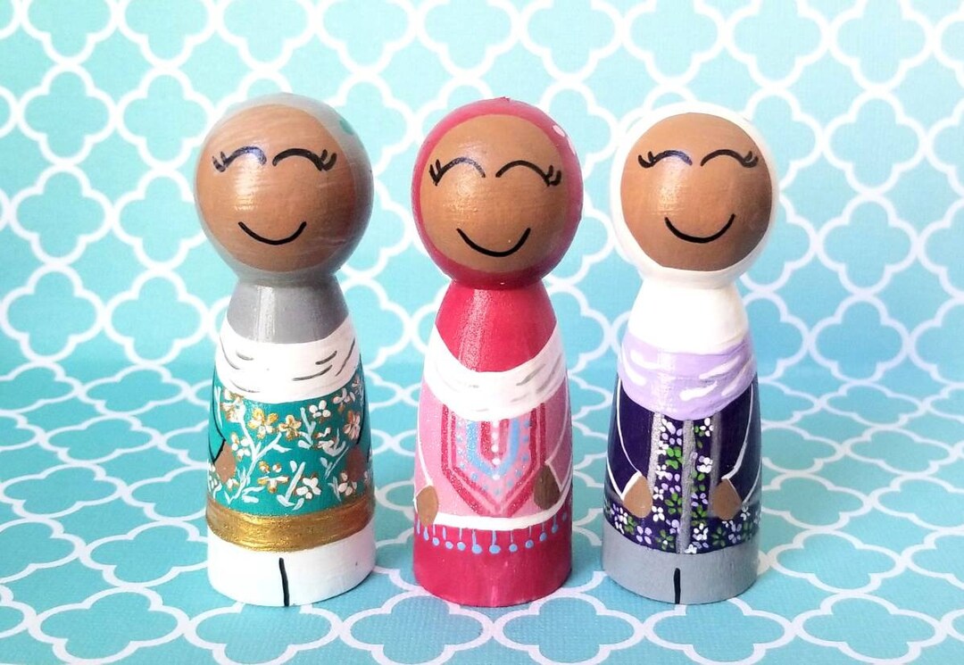 Shalwar Kameez Doll/ Pakistani Muslim Doll/ Pakistan Doll/ Indian ...