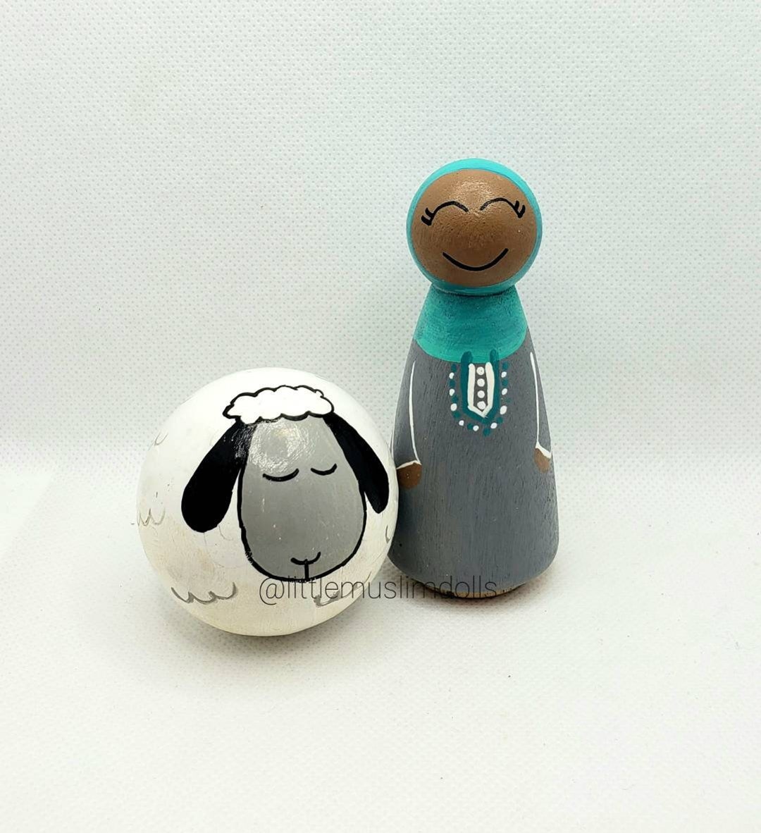 Eid Sheep Lamb Peg Animal Doll - Etsy