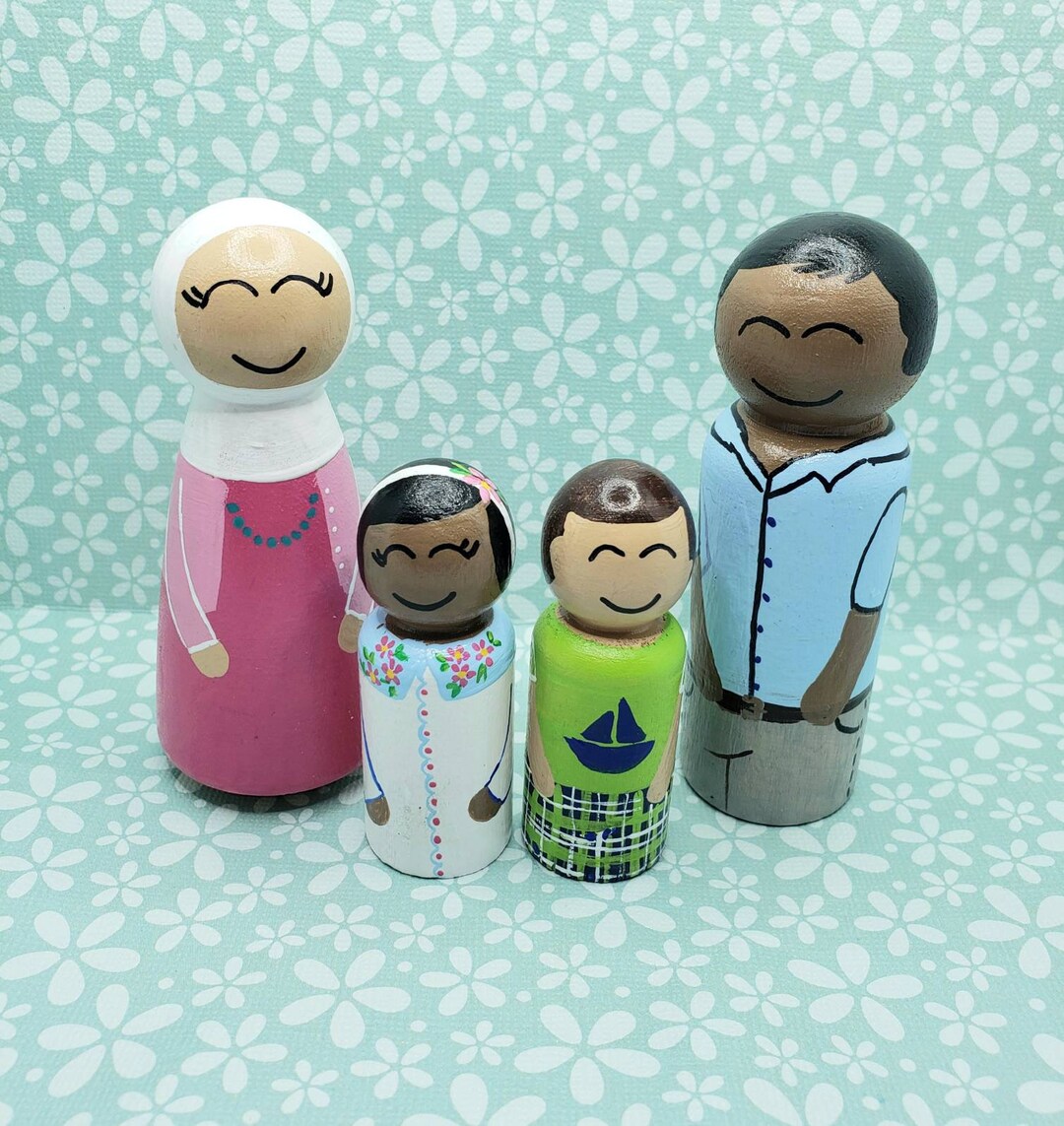 Muslim Doll Family/customize/personalize/peg Family Islamic/arabic ...