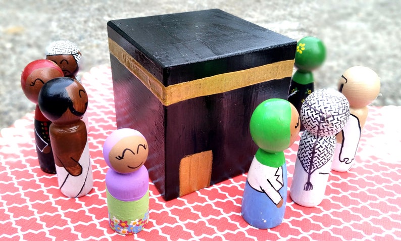Hajj Play Set /wooden Mosque/wooden Masjid/masjid Play - Etsy Canada