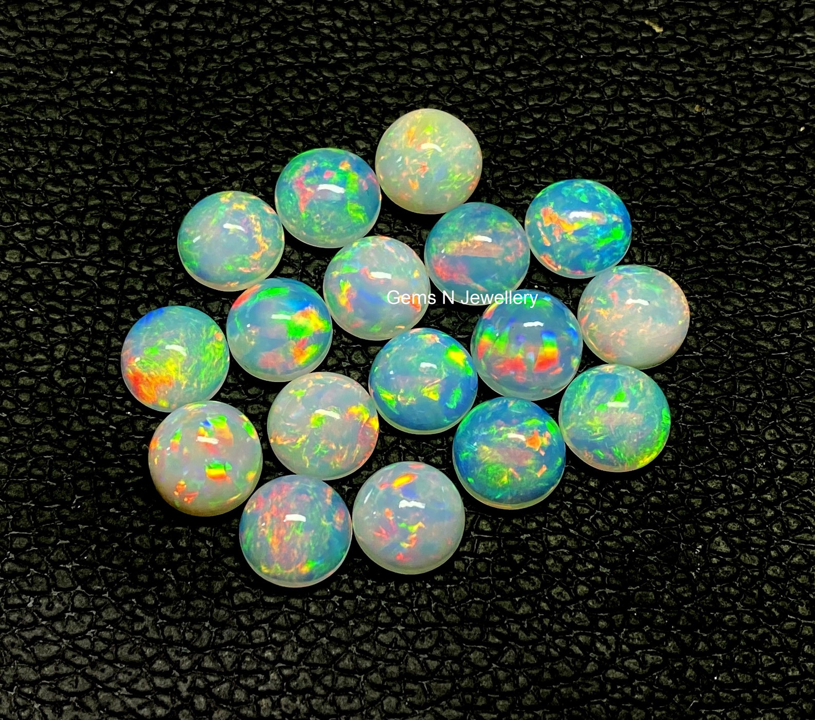 3mm Fire Opals Cabochon Multi Fire Opal 3MM Round Cabochons - Etsy