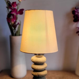 Natural Stone Balanced Lamp - Unique Housewarming Gift Idea Zen Stone ...