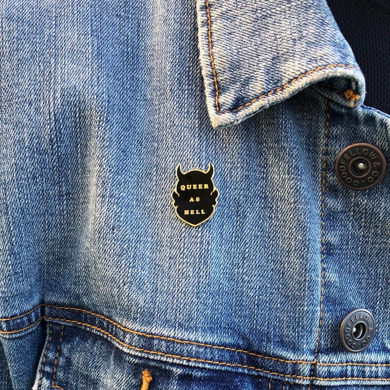 Queer as Hell - Etsy