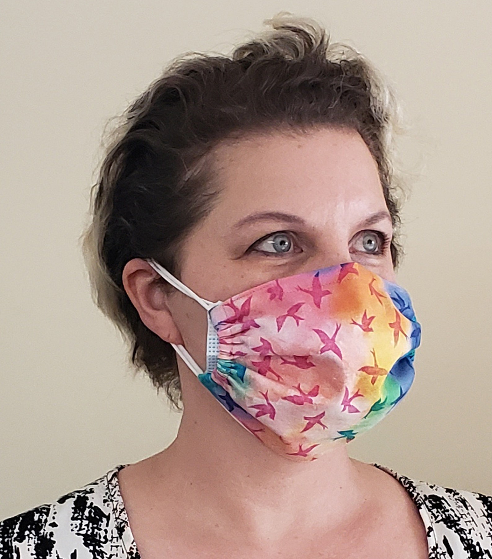 Swallows Face Mask double Layer Face Mask, Breathable Fabric, Reusable ...