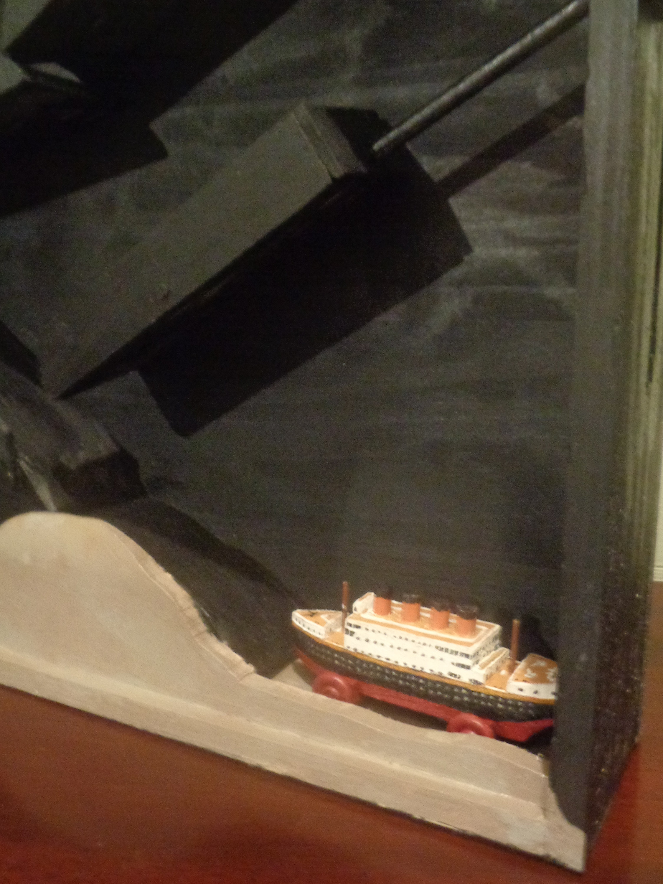 The Sinking of the Titanic, A Handmade Re-creation in Wood - Etsy