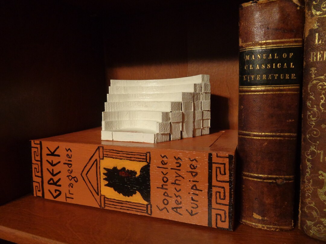 Greek Tragedies Keepsake / Jewelry Box, Sophocles, Aeschylus, Euripides ...
