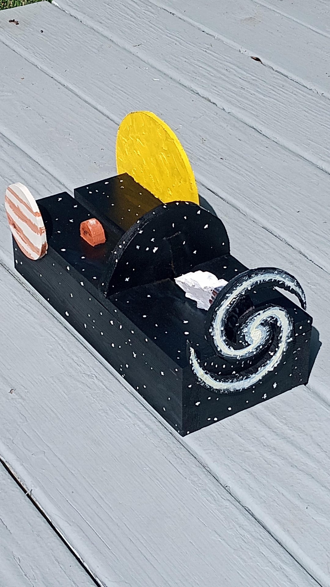 3I /atlas and Solar System, Wooden Simulation, With Glow in the Dark ...