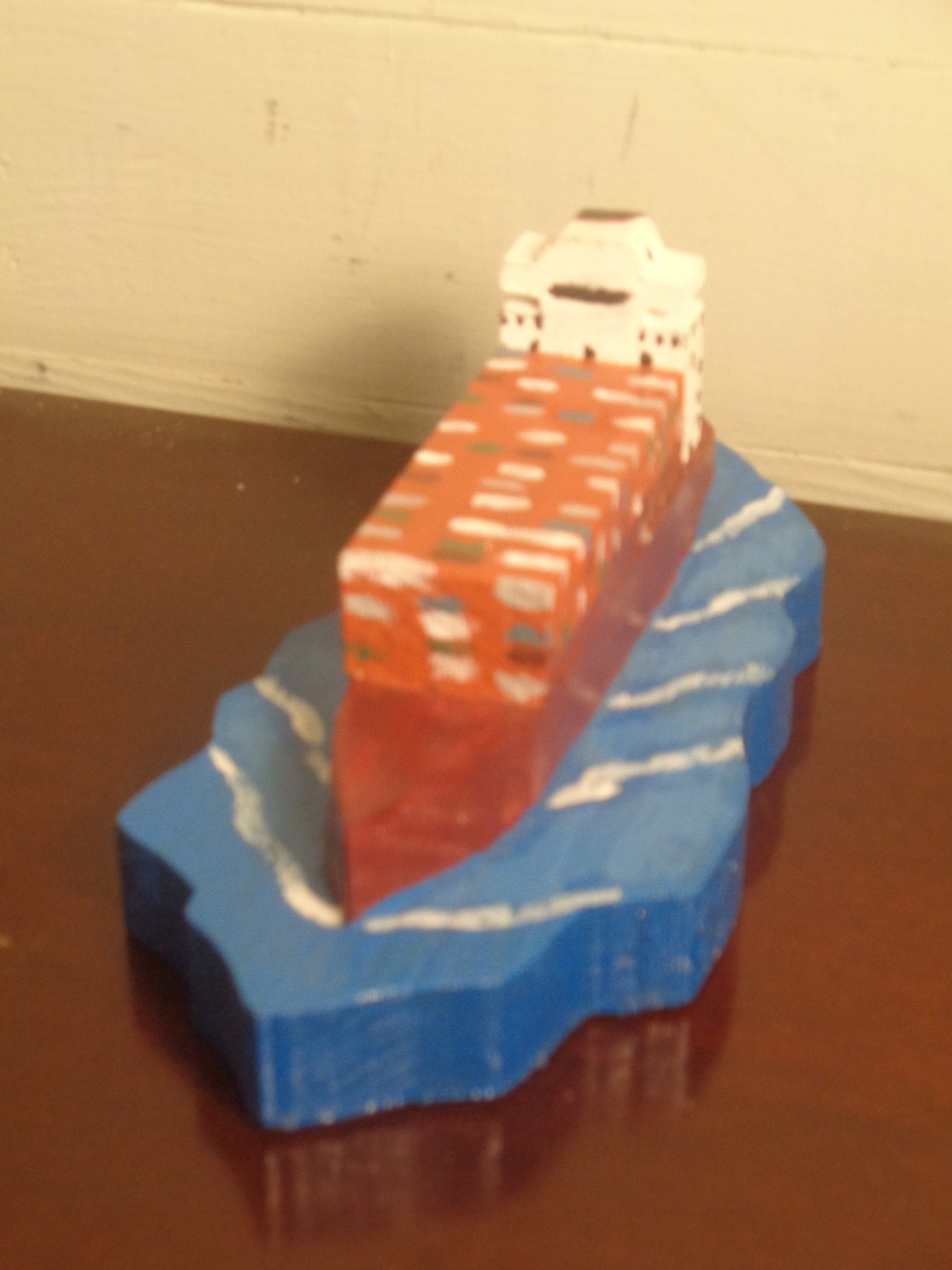 Toy Cargo Ship - Etsy