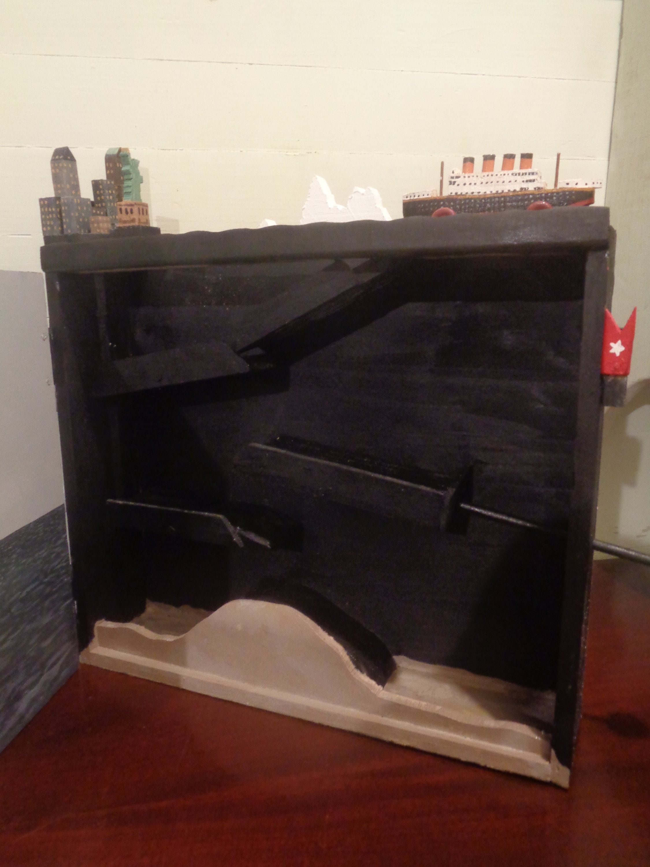 The Sinking of the Titanic, A Handmade Re-creation in Wood - Etsy