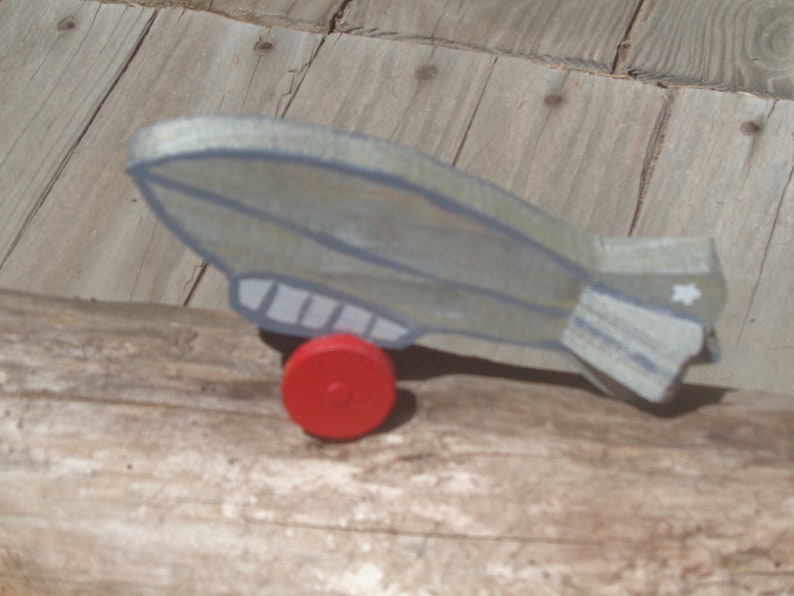 Blimp Toy With Wheels - Etsy