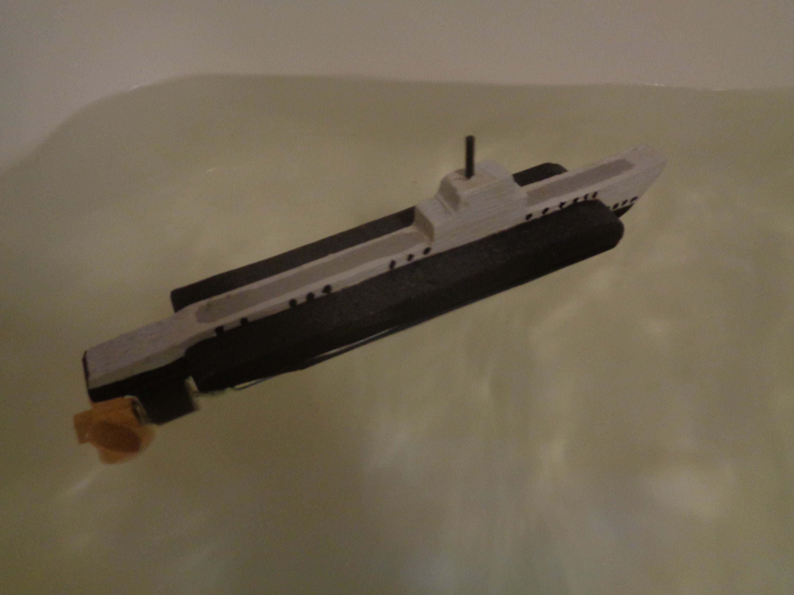 Toy Rubber-band Submarine - Etsy