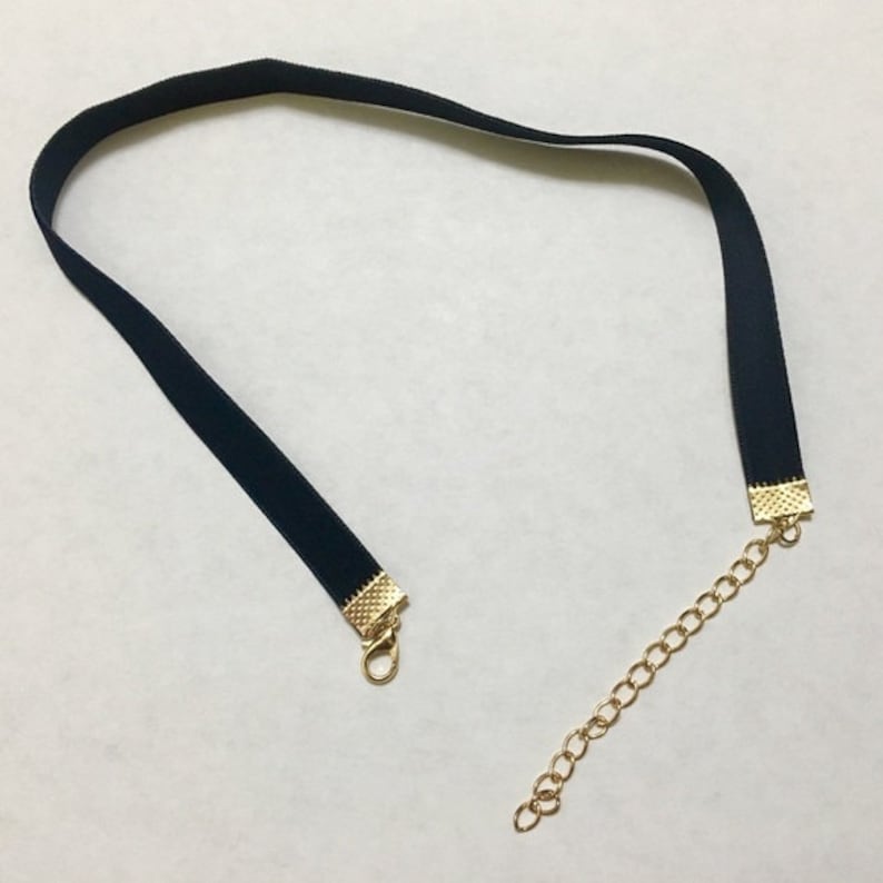 Black Velvet Choker Ultra Comfortable Stretch Velvet Etsy