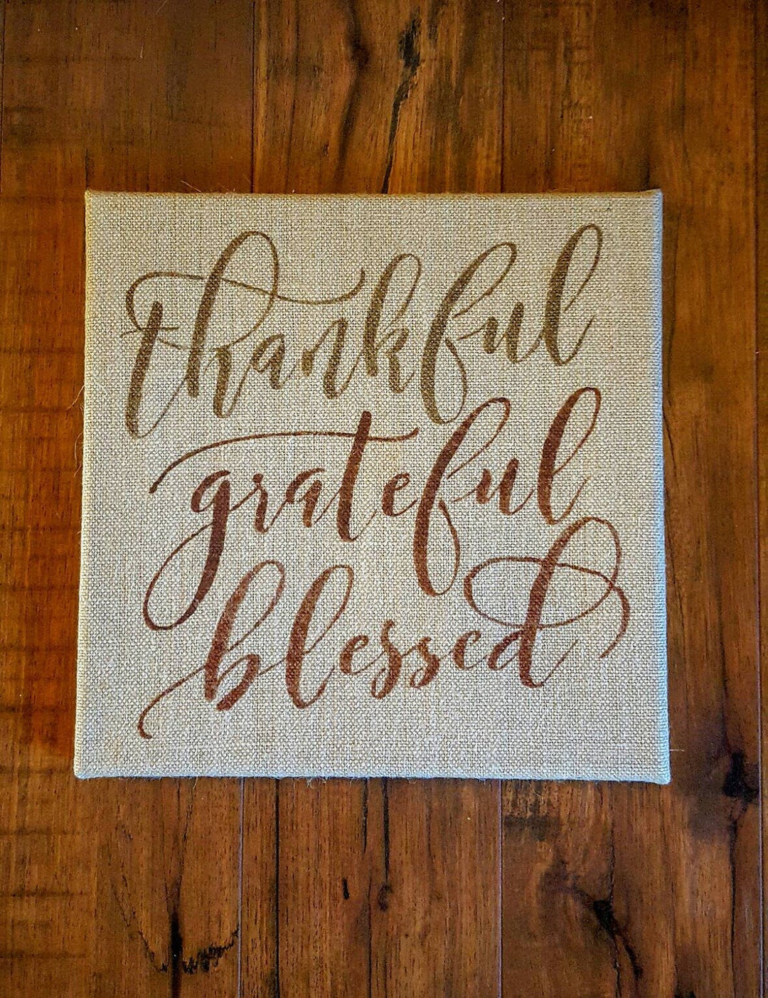 Thankful Grateful Blessed Sign, Thankful Sign, Grateful Sign, Blessed ...