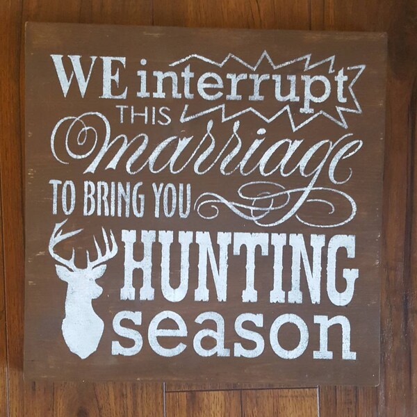 Rustic Hunting Signs - Etsy