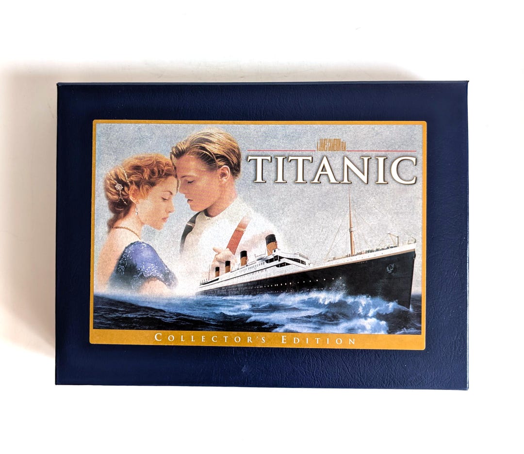 Vintage Titanic Collector's Edition VHS Gift Set 1997 - Etsy