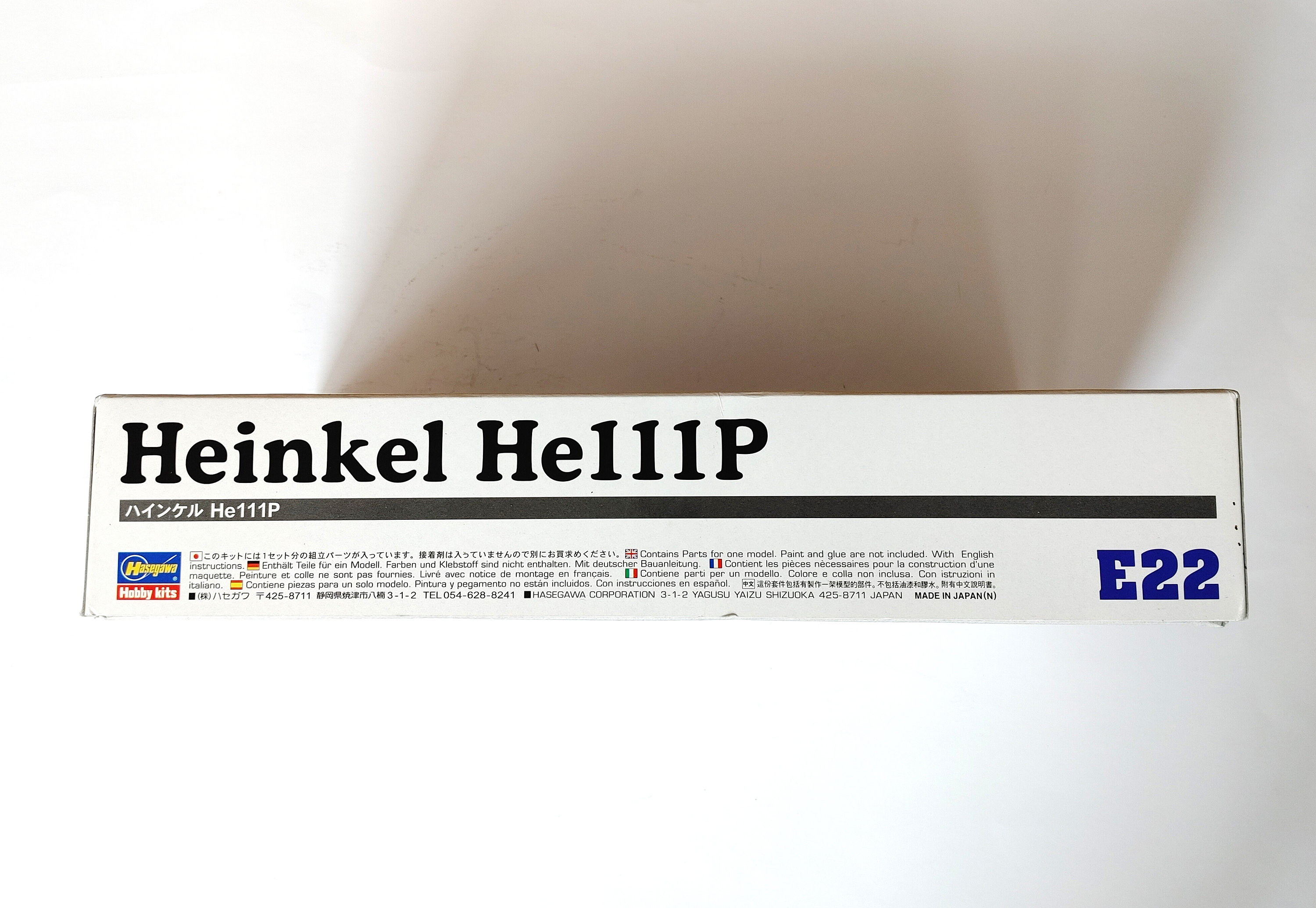Vintage Hasegawa 1/72nd Scale Heinkel He 111P Luftwaffe Bomber Model ...