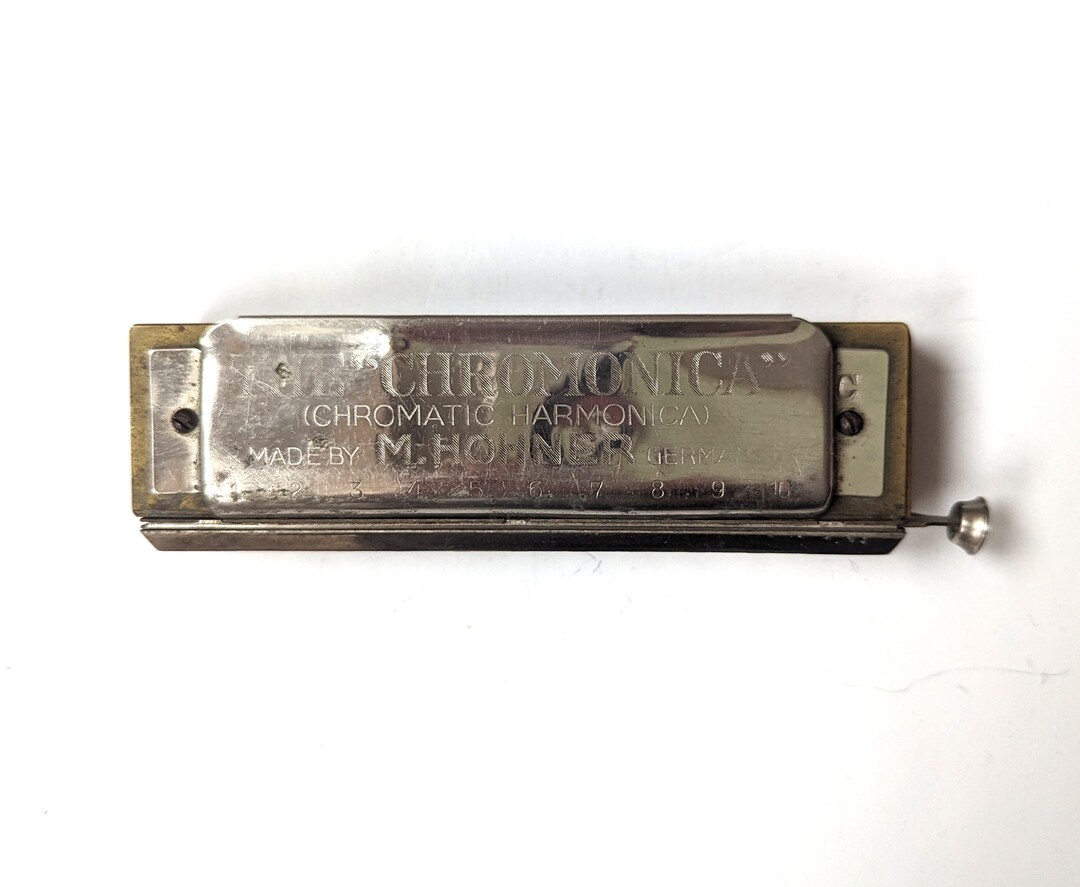 Vintage the "chromonica" Chromatic Harmonica Made by M. Hohner Germany ...