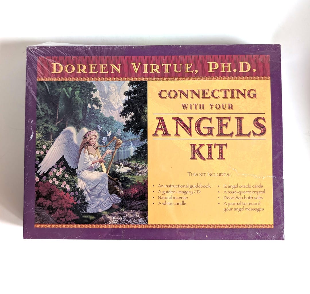 Vintage Doreen Virtue Connecting With Your Angels Kit - Etsy