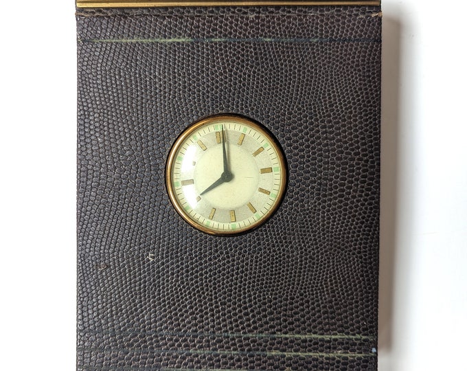 Vintage Park Sherman CO Springfield ILL Desk Clock Calendar Planner ...