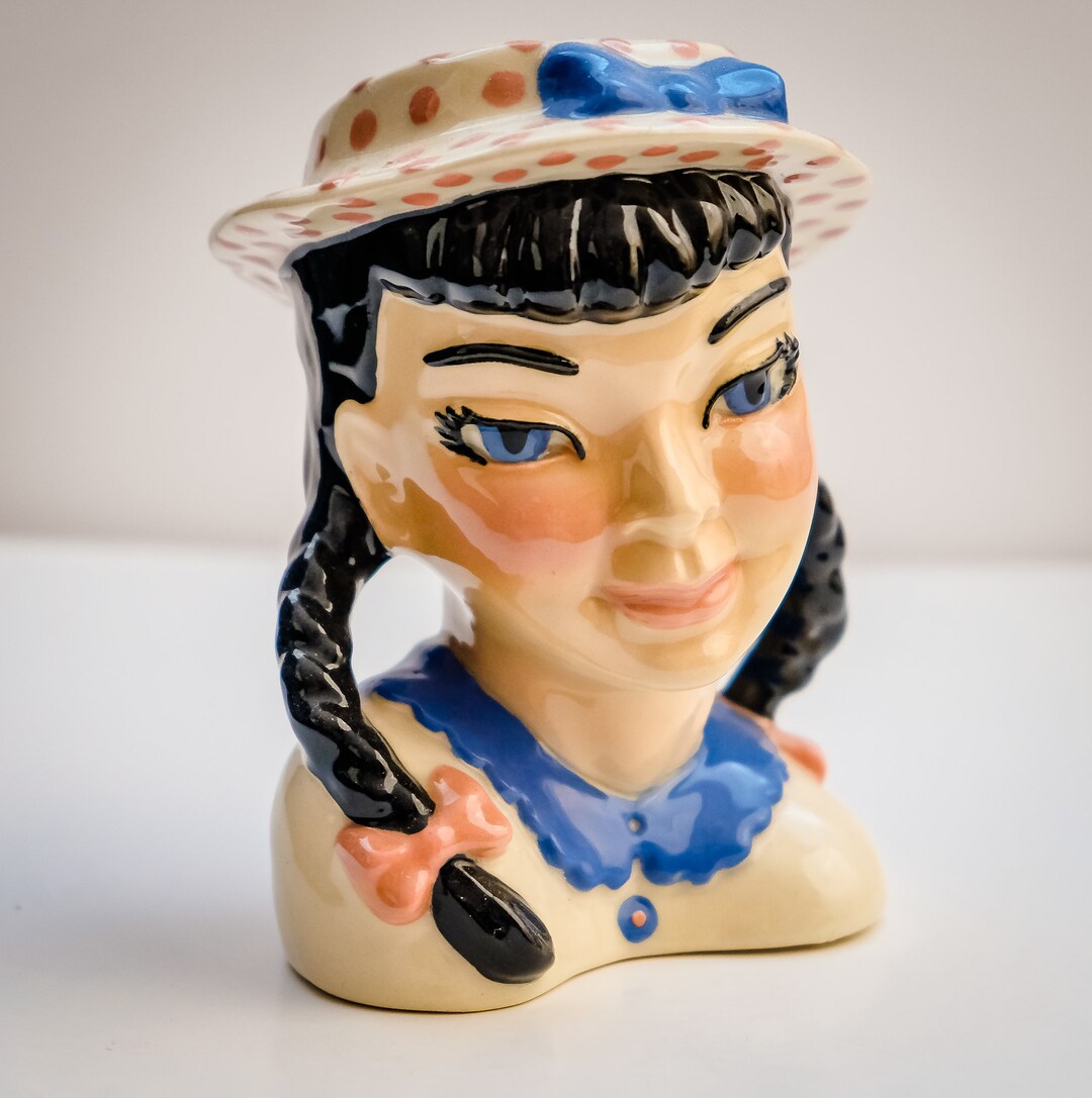 Ceramics Arts Studio, Becky, Head Vase, Madison, Wisconsin - Etsy